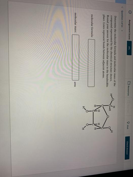 Solved Assignment Score: 096 Resources Hint Check Answer | Chegg.com