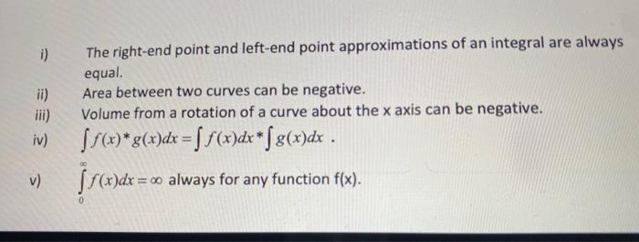 Solved i) The right-end point and left-end point | Chegg.com