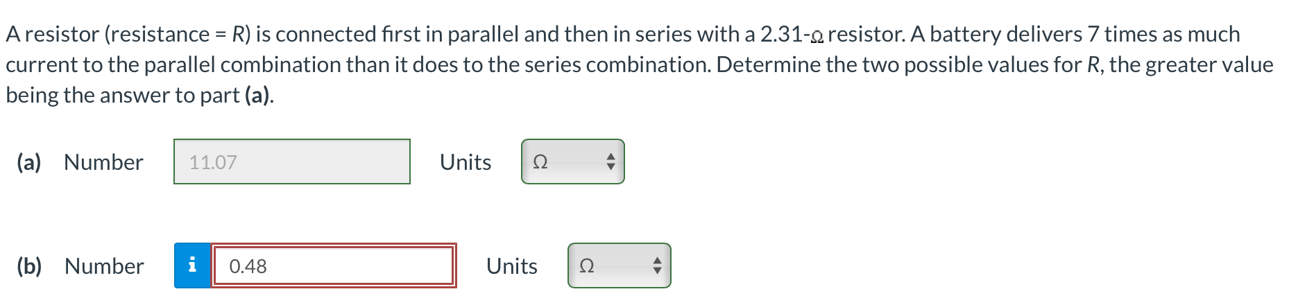 Solved A resistor (resistance =R ) ﻿is connected first in | Chegg.com