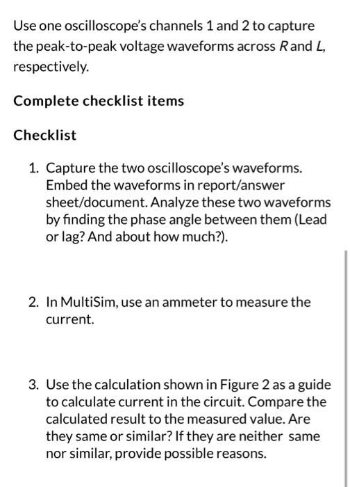 Construct the circuit shown in Figure 1 using | Chegg.com