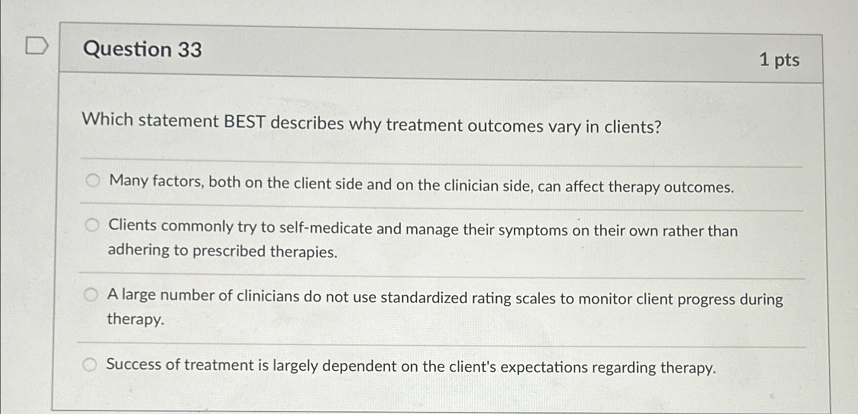 Solved Question 331ptsWhich statement BEST describes why | Chegg.com