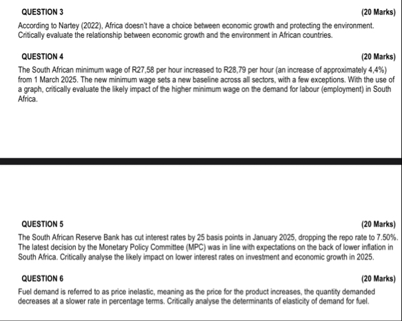 Solved QUESTION 3(20 ﻿Marks)According to Nartey (2022), | Chegg.com