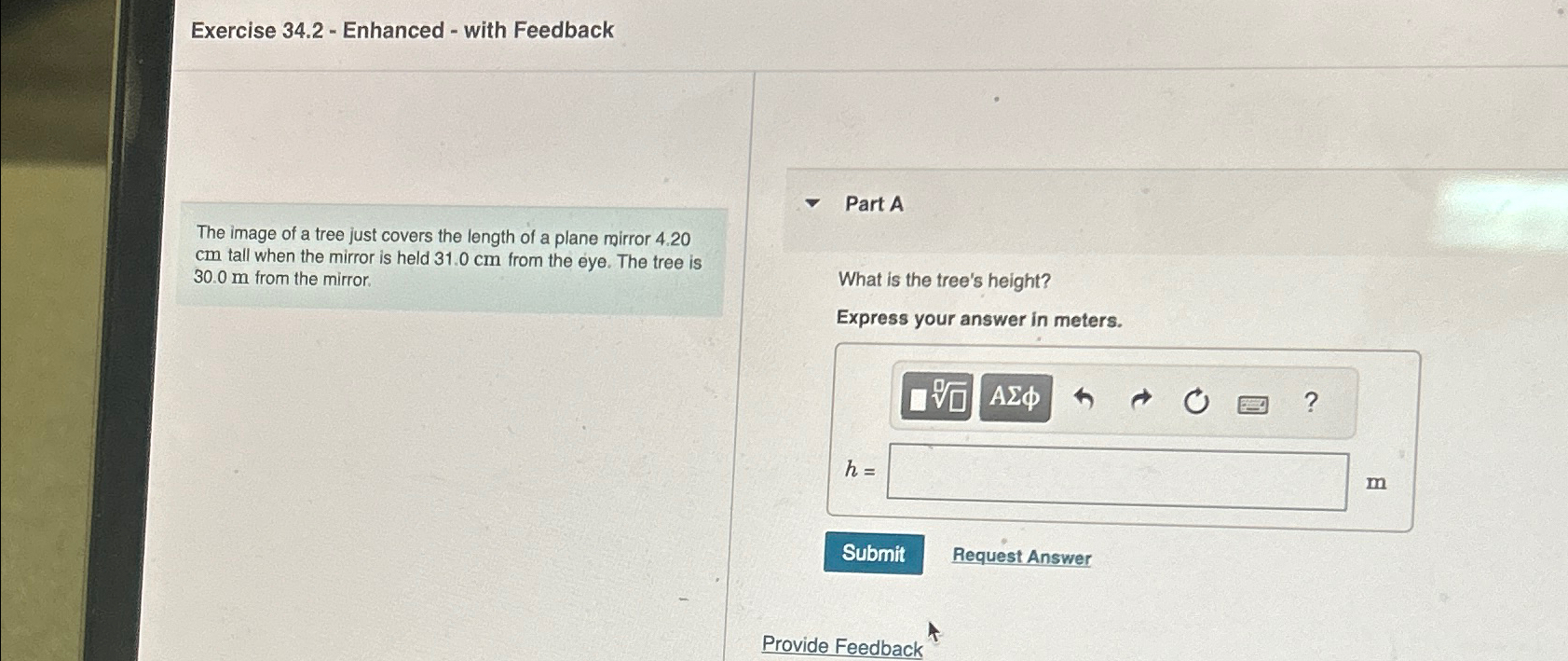 Solved Exercise 34.2 - ﻿Enhanced - ﻿with FeedbackThe image | Chegg.com