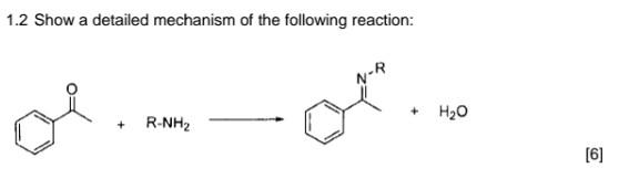 Solved 1.2 Show a detailed mechanism of the following | Chegg.com