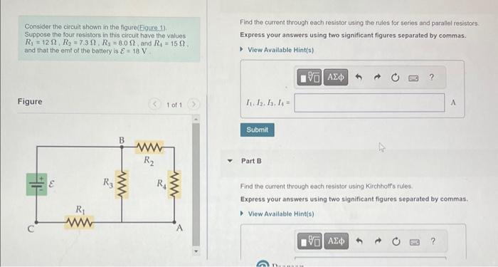 Solved Consider the circuit shown in the figure(Eigure 1). | Chegg.com