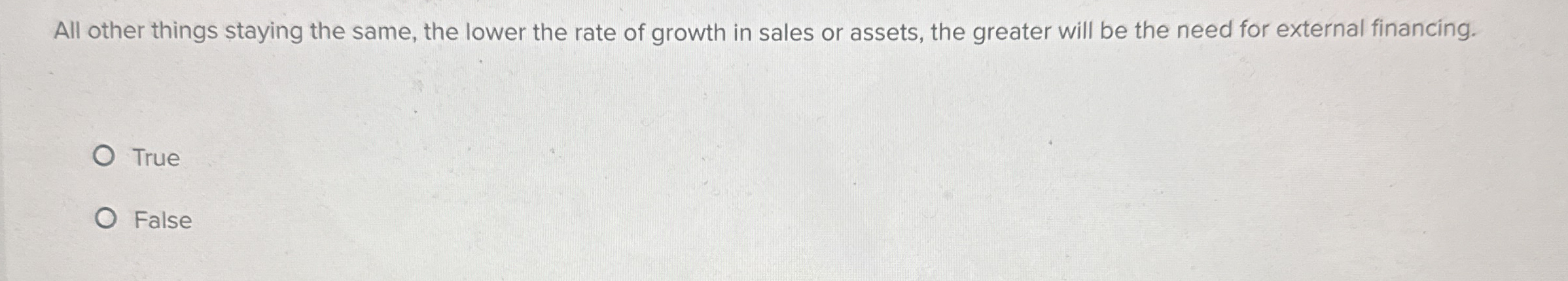 Solved All other things staying the same, the lower the rate | Chegg.com
