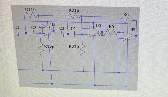 You are to design a 4th order Butterworth High Pass | Chegg.com