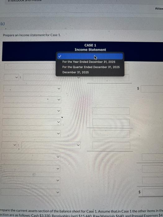 ANSWER THE TWO PARTS FOR C. I have provided the terms | Chegg.com
