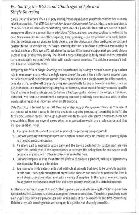 Solved Read the article "Evaluating the Risks and Challenges | Chegg.com