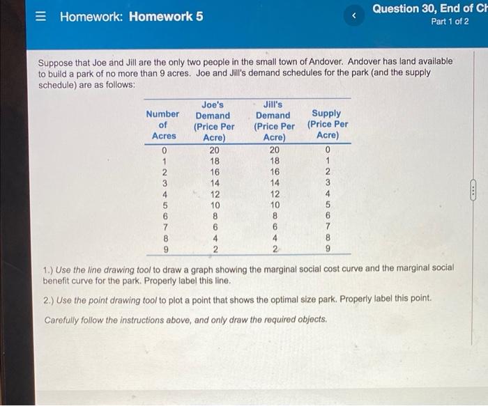 Solved = Homework: Homework 5 Question 30, End of CH Part 1 | Chegg.com