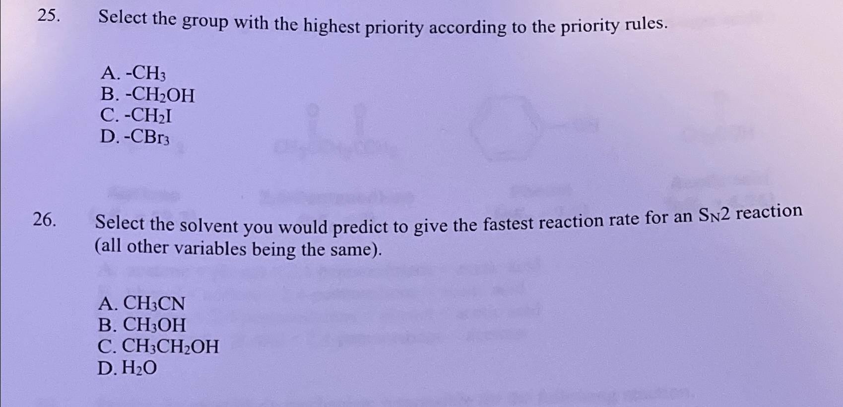 Solved Select the group with the highest priority according | Chegg.com