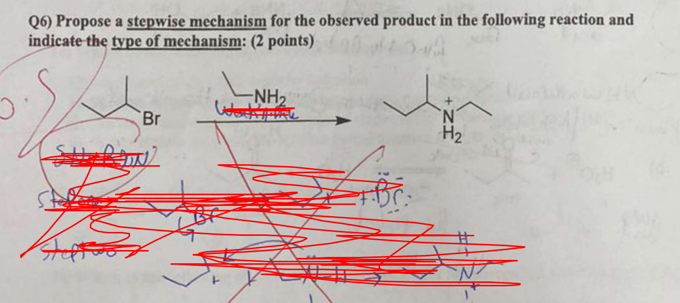 Solved Q6) ﻿Propose a stepwise mechanism for the observed | Chegg.com