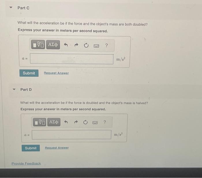 Solved A constant force is applied to an object, causing the | Chegg.com