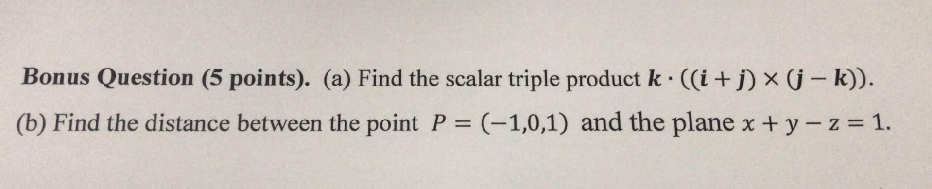 Solved Question: 1 (7 points): Determine whether the lines | Chegg.com