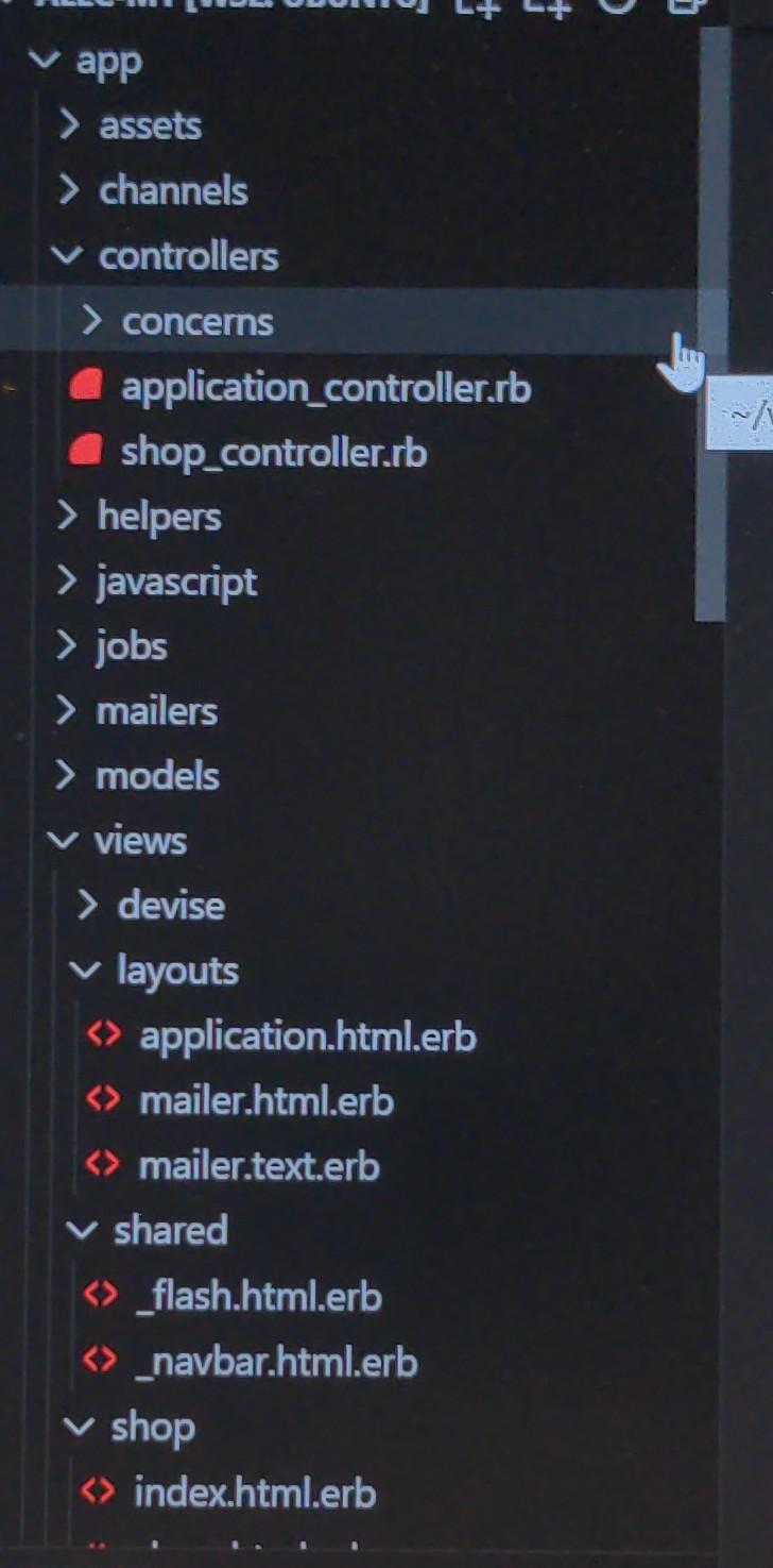 Solved Ruby on Rails Question. I'm making a little ecommerce | Chegg.com