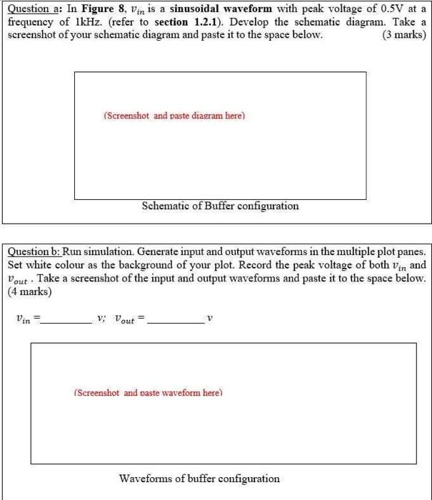 Solved 2.0 Lab Activities 2.1 Buffer configuration 12V I | Chegg.com