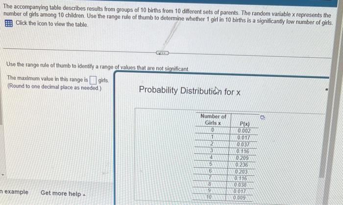 Solved Use the range rule of thumb to identify a range of | Chegg.com