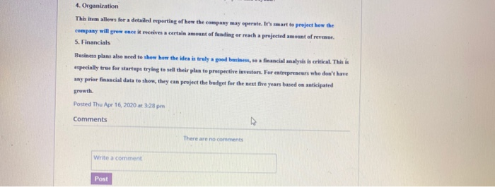 Solved MAKE A GROUP OF 5 STUDENTS AND CREATE A BUSINESS PLAN | Chegg.com