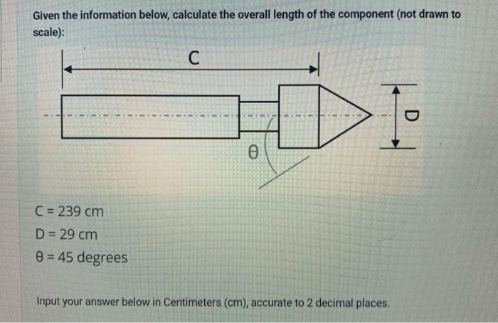 Solved Given the information below, calculate the overall | Chegg.com