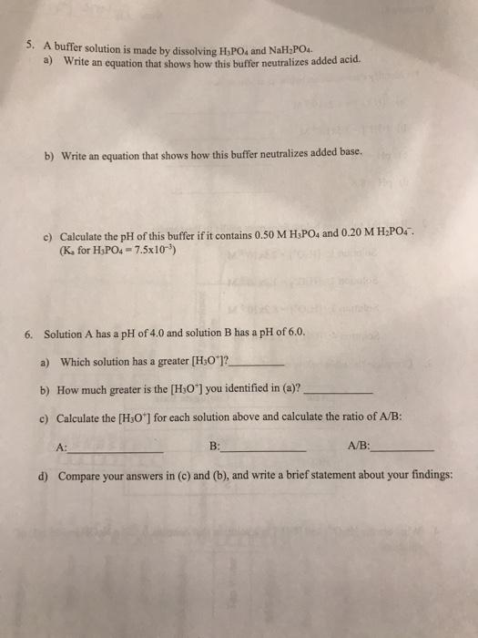 Solved ACIDS & BASES Exit Ticket 13 1. Identify each | Chegg.com