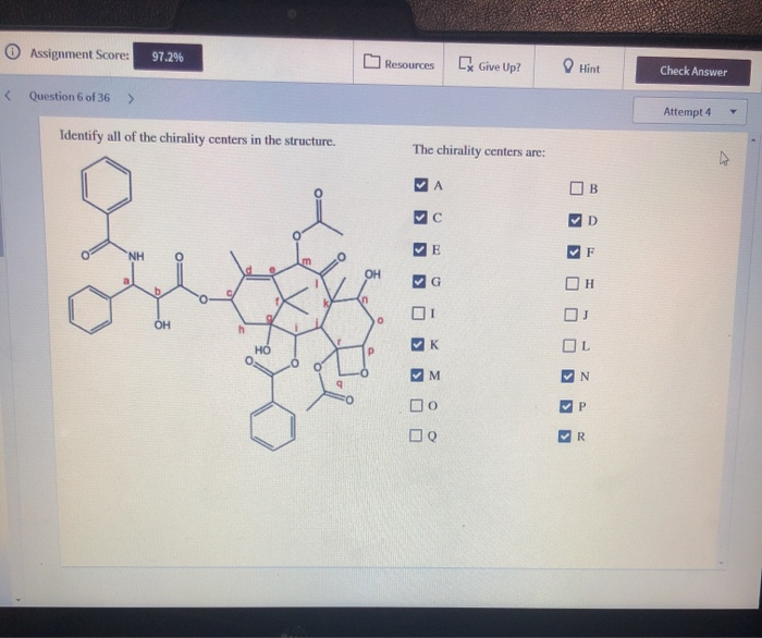 Solved Assignment Score: 97.2% Resources [ Give Up? Hint | Chegg.com
