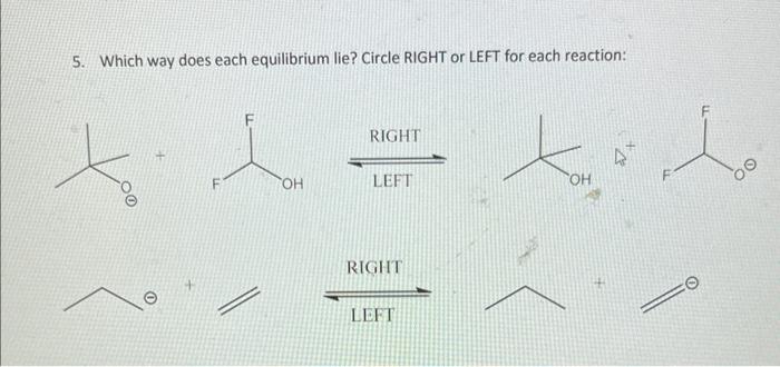 Solved 5. Which way does each equilibrium lie? Circle RIGHT | Chegg.com