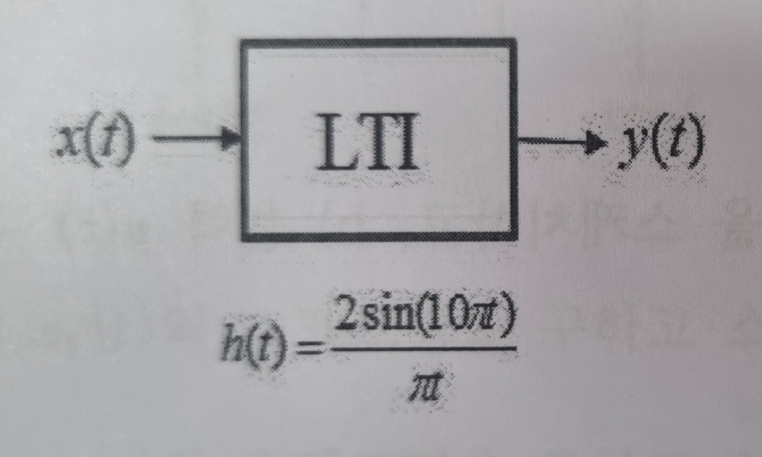 Solved Answer the question for following LTI systema) if | Chegg.com Solved Answer the question for following LTI systema) if | Chegg.com