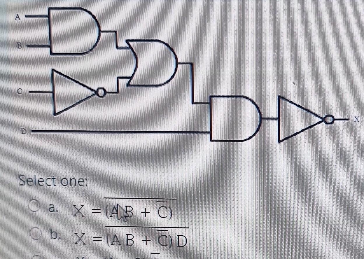 Solved Which of the following logic expressions represent | Chegg.com