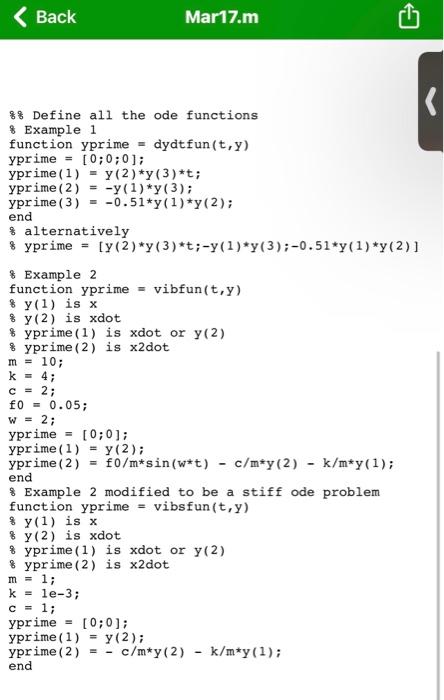 Create a script to solve for the beam deflection | Chegg.com