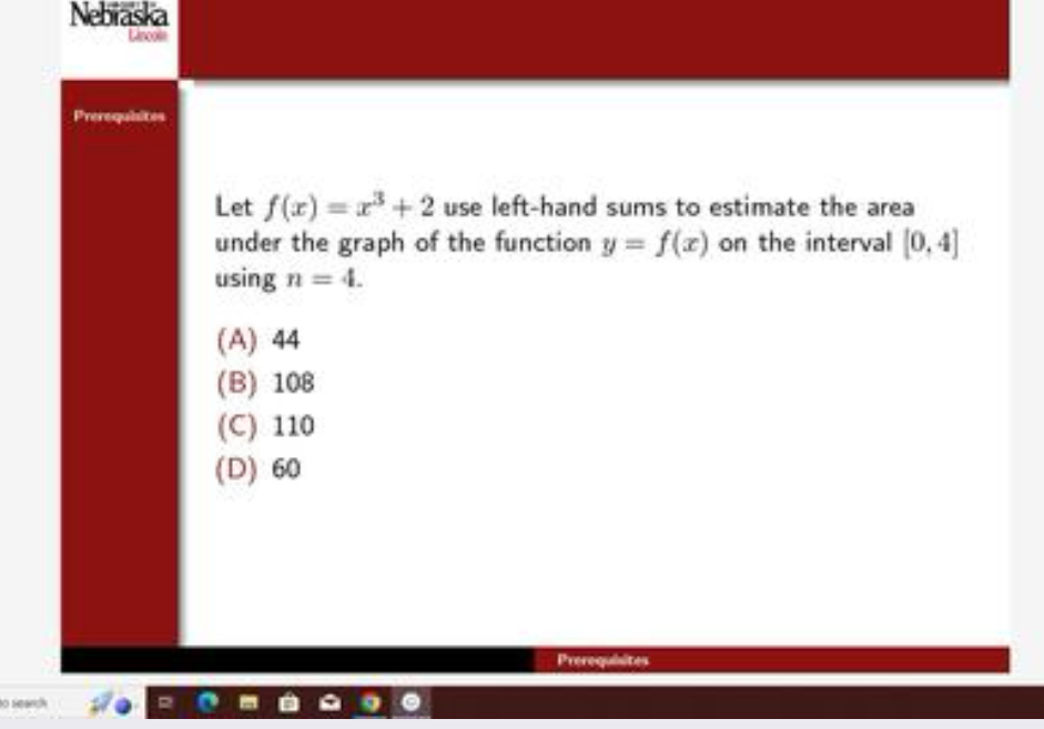Solved NebiäskathosPrerequitreseLet f(x)=x3+2 ﻿use left-hand | Chegg.com