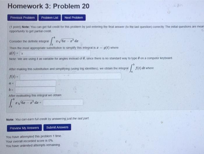 Solved Homework 3: Problem 20 Previous Problem Problern List | Chegg.com