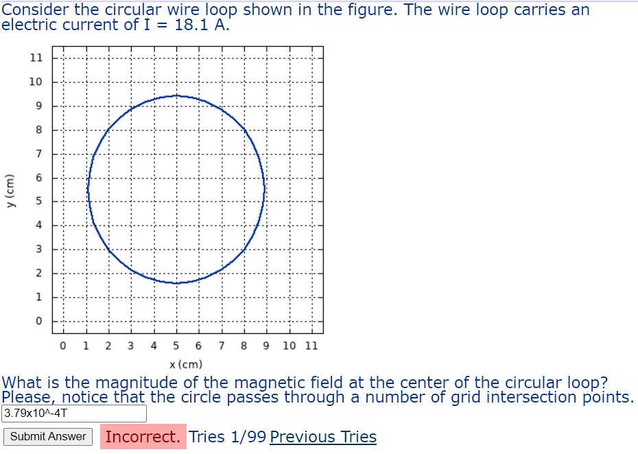 Solved Consider the circular wire loop shown in the figure. | Chegg.com