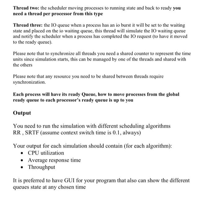 Solved Operating System questionplease solve in C++ solve | Chegg.com