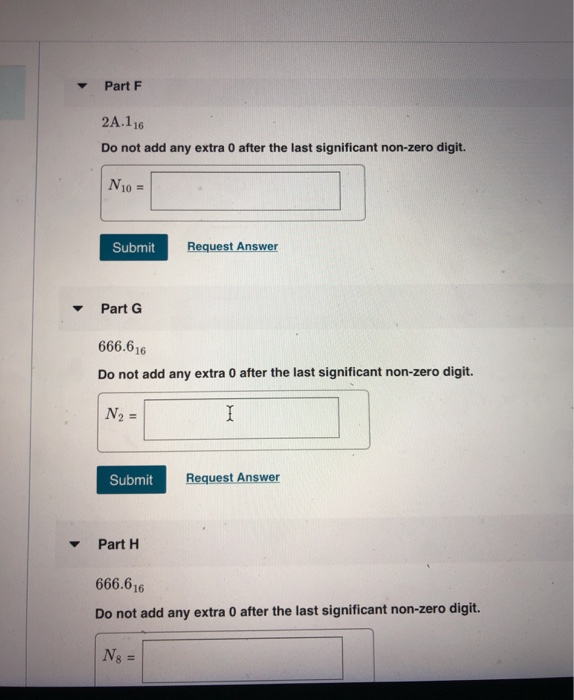 Solved Item 24 Express each of the following hexadecimal | Chegg.com