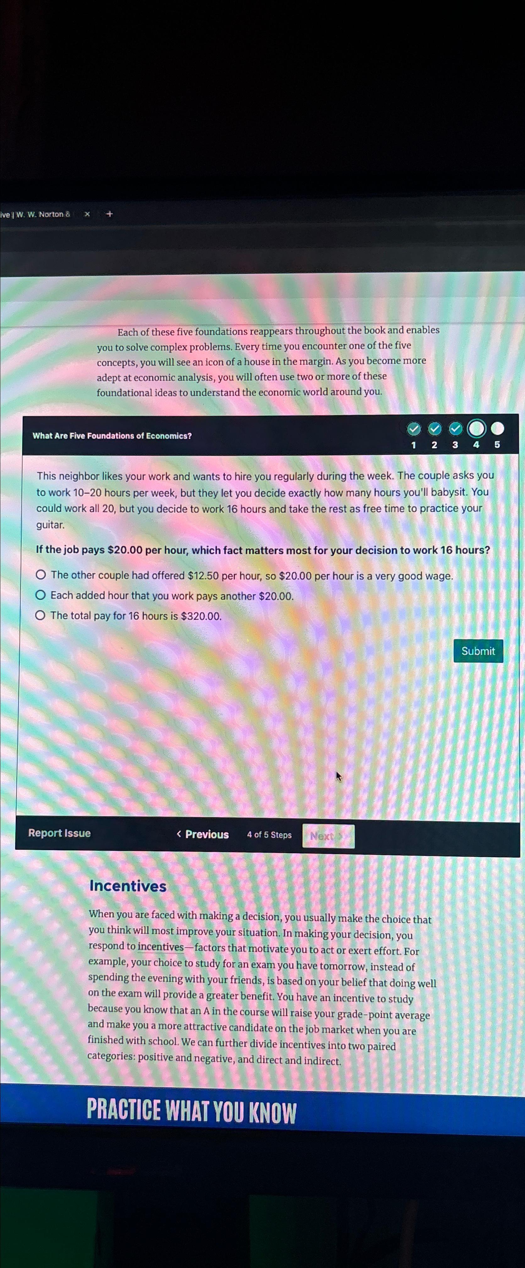 Solved Each of these five foundations reappears throughout | Chegg.com