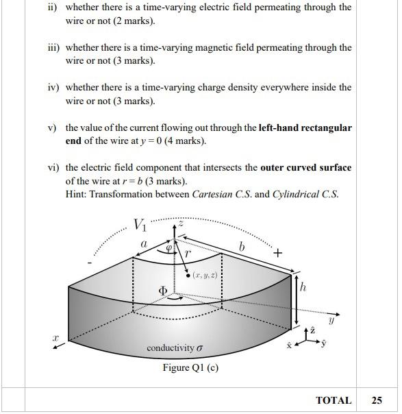 Solved a) Consider the two loops of conducting wire shown in | Chegg.com