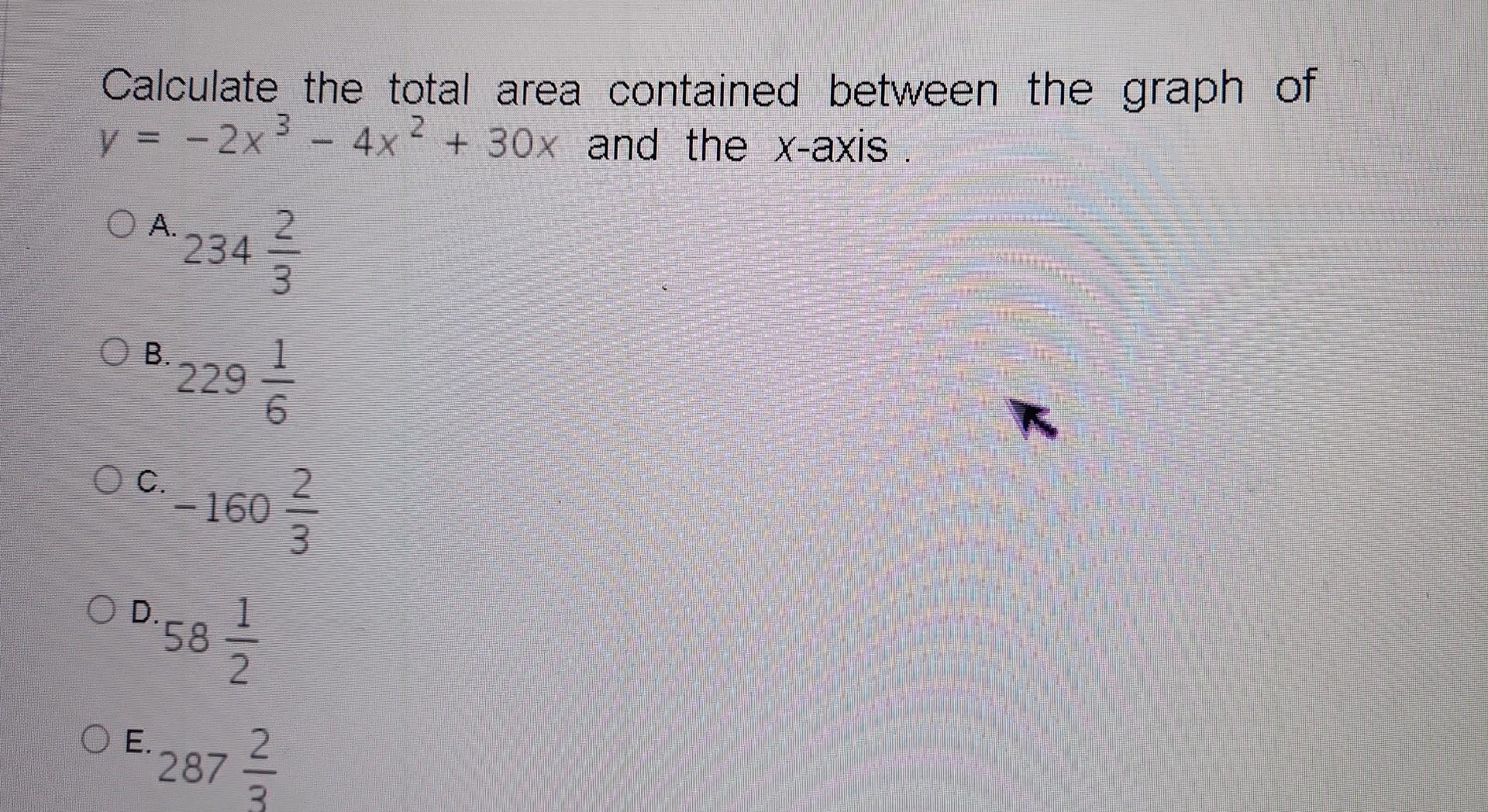 Solved Calculate the total area contained between the graph | Chegg.com