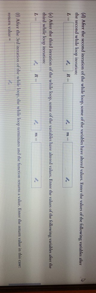 Solved Def Binary Search а T I0 R Lena 1 While L 