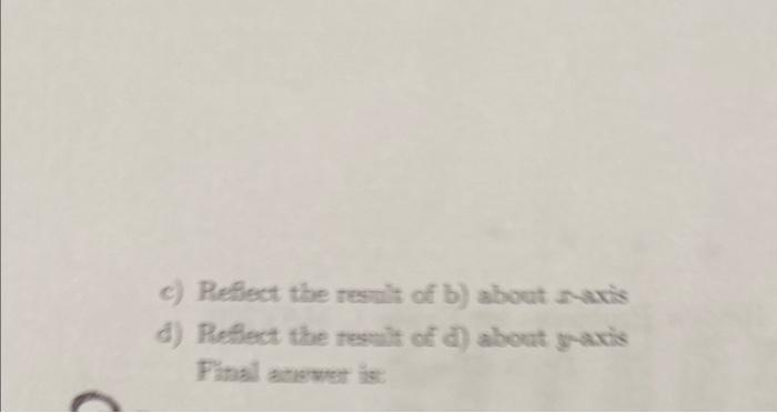 Solved 6) Find the equation of the function that is finally | Chegg.com