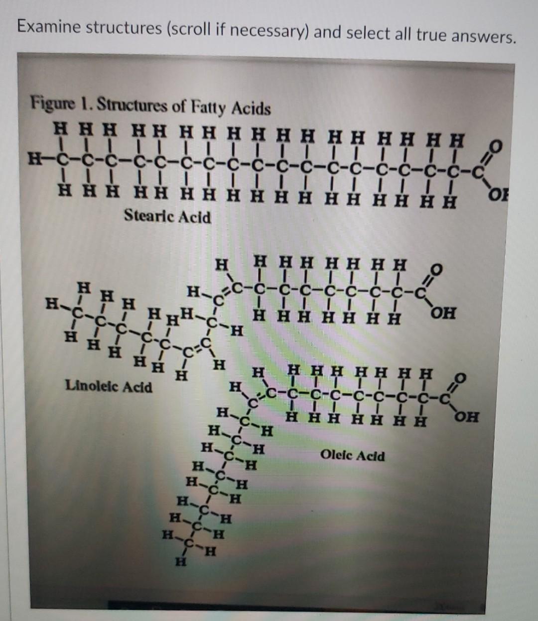 Solved Examine structures (scroll if necessary) and select | Chegg.com