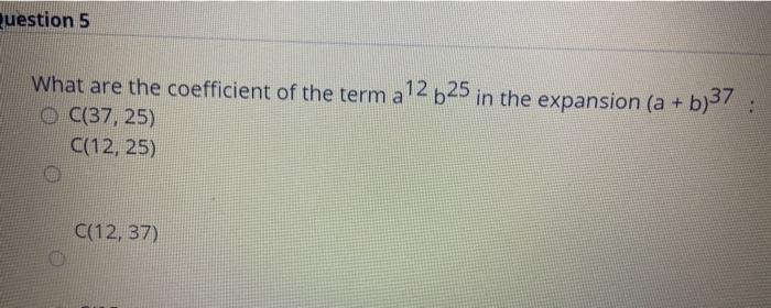 Solved Using binomial coefficient and Pascal triangle, | Chegg.com