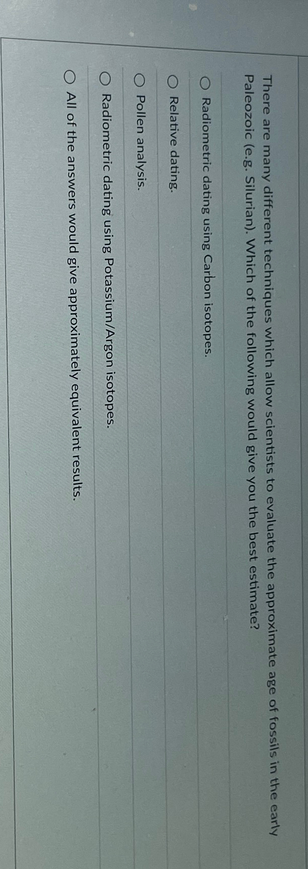 Solved There are many different techniques which allow | Chegg.com