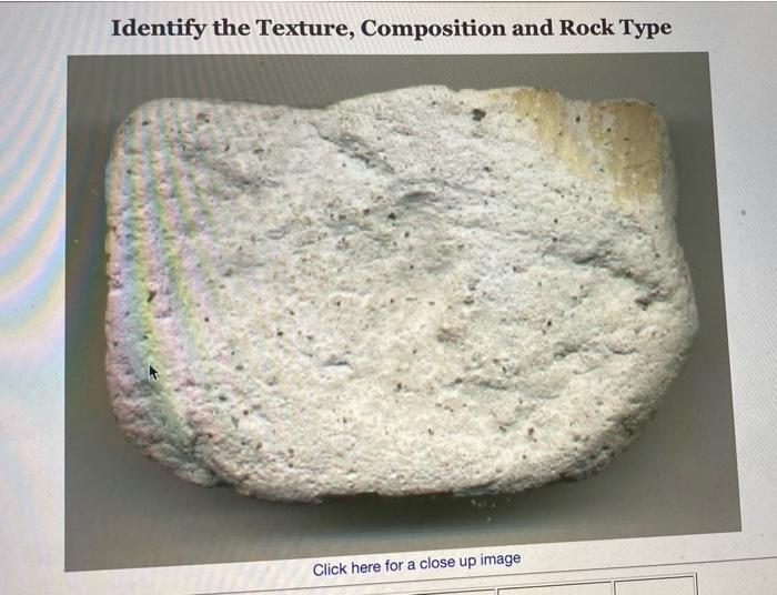 Solved Texture COMPOSITI ON Felsic? Main Environment Rock | Chegg.com