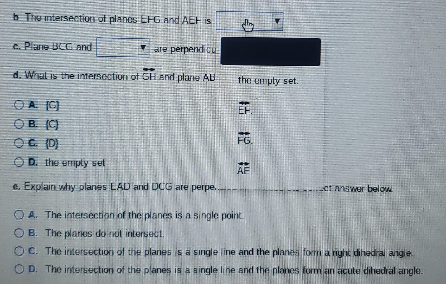 Solved The figure below is a rectangular box in which EFGH | Chegg.com