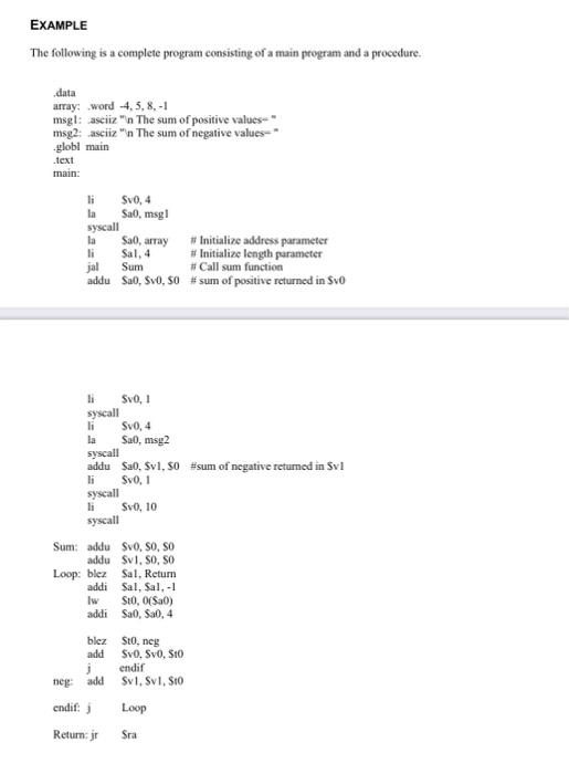 Solved 7. Assignment: 1. Write a procedure that reverse | Chegg.com