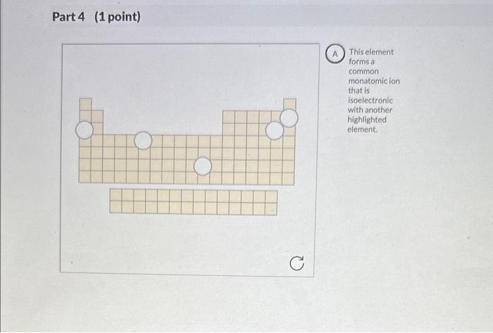Solved Part 2 (1 point) A) This element has the most | Chegg.com Solved Part 2 (1 point) A) This element has the most | Chegg.com
