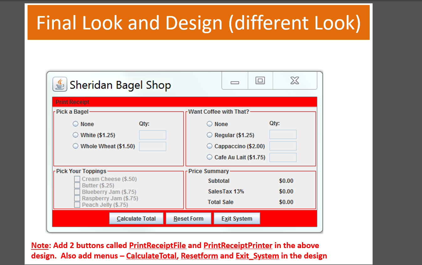 Solved write this code in javafx for intelije without scene | Chegg.com