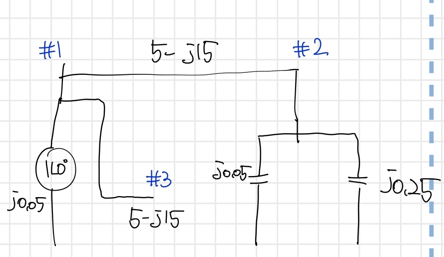 Gauss Two Bus Power Flow Example A 100 ﻿MW, 50 ﻿Mvar | Chegg.com