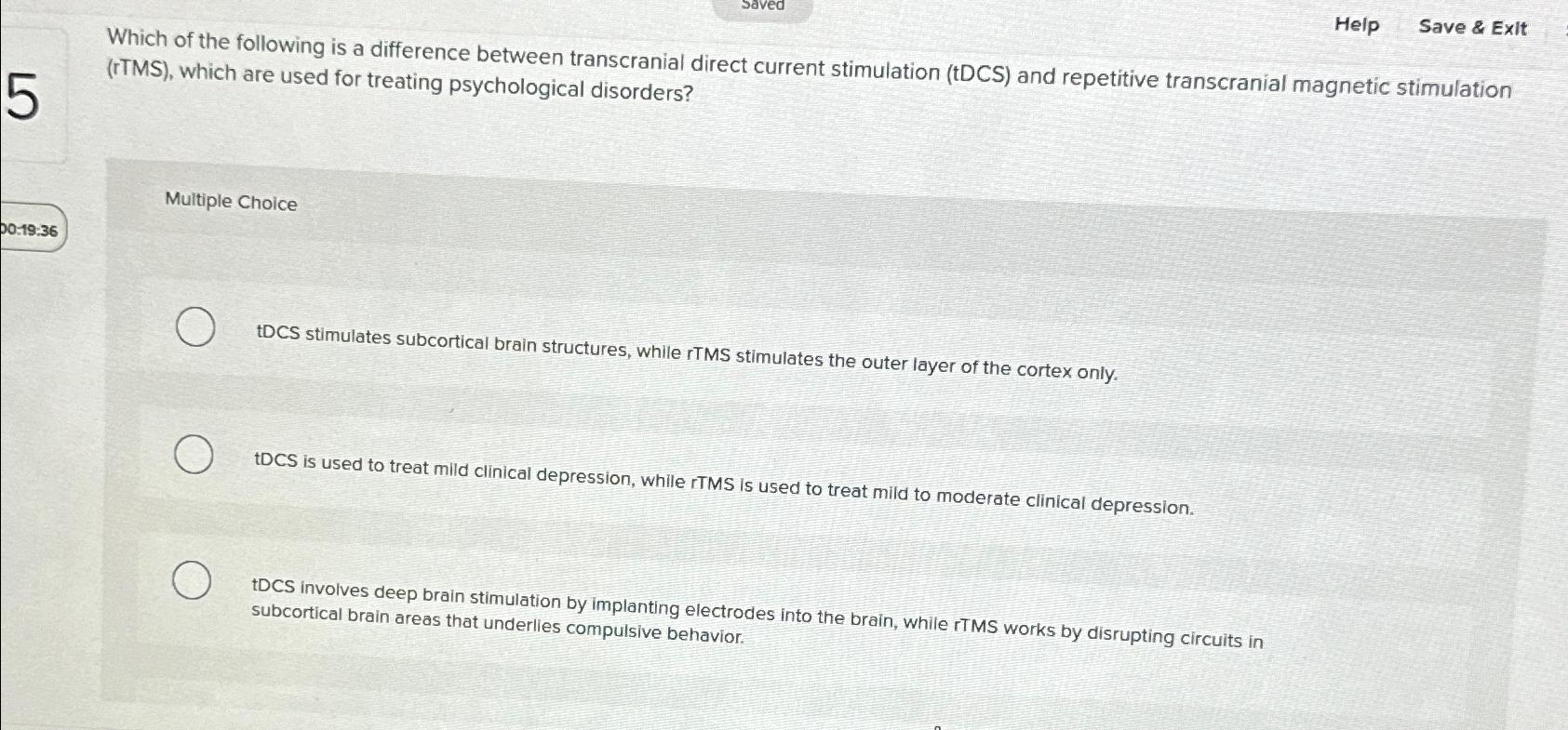 Solved Which of the following is a difference between | Chegg.com