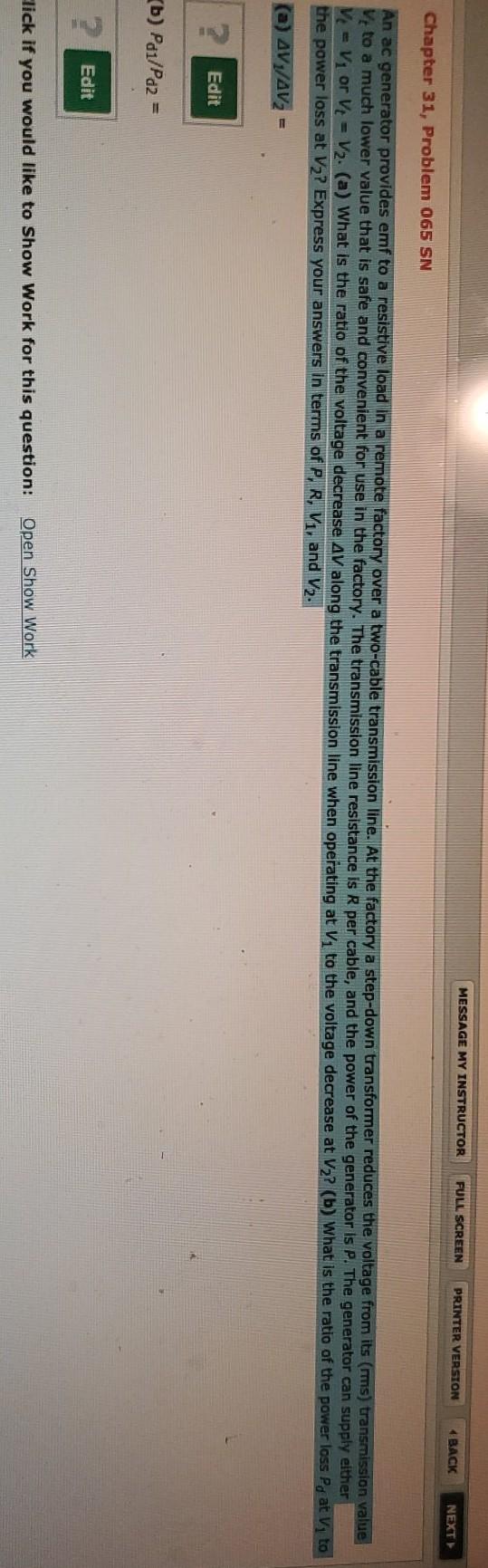 Solved MESSAGE MY INSTRUCTOR FULL SCREEN PRINTER VERSTON 4 | Chegg.com